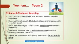 5 tips to make your class memorable2015 | PPTX