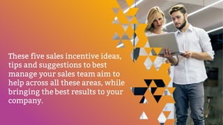 5 tips to manage a sales team | PDF