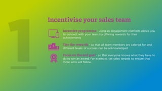 5 tips to manage a sales team | PDF