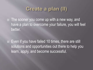 5 tips to overcome failure | PPTX