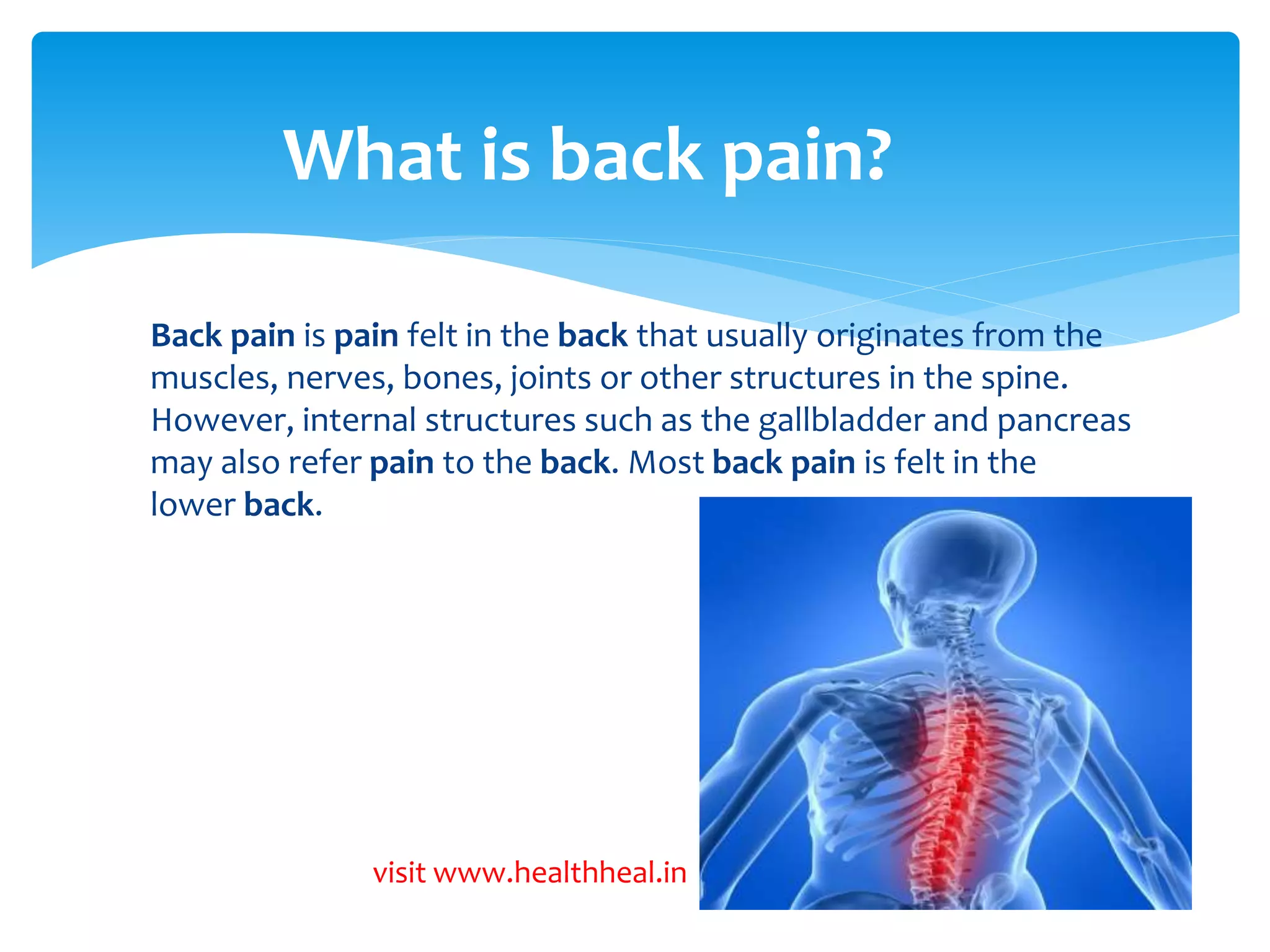 5 tips to prevent back pain | PPT