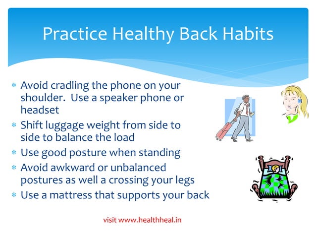 5 tips to prevent back pain | PPT
