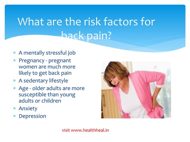 5 tips to prevent back pain | PPT