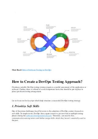 5 Tips to Structure DevOps Testing Strategy