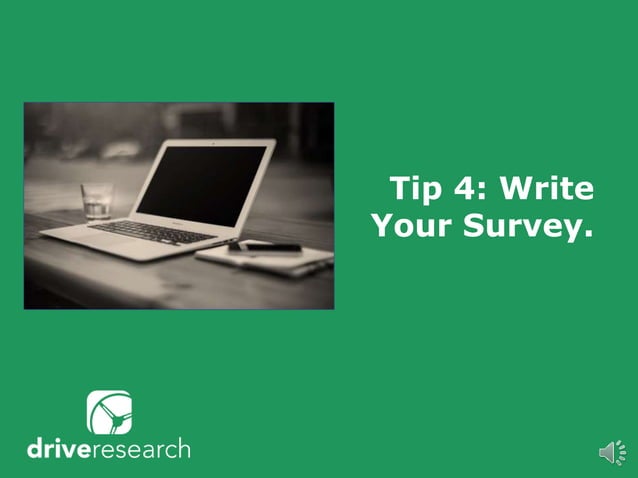 5 Tips to Write a Better Survey | PPTX
