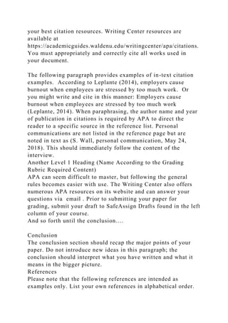 5Title of the Paper in Full Goes HereStudent Name Here.docx