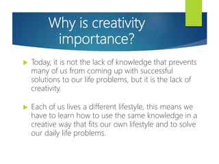 5 tools to develop a creative mindset | PPT