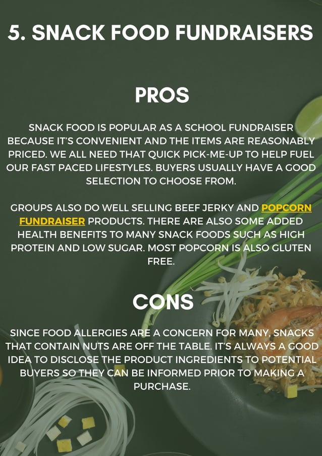 5 TOP FOOD FUNDRAISING IDEAS FOR 2020 | PDF