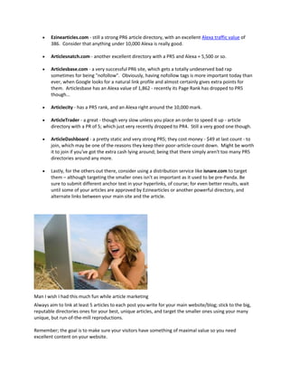 5 top link building strategies part i | PDF | Search | Internet