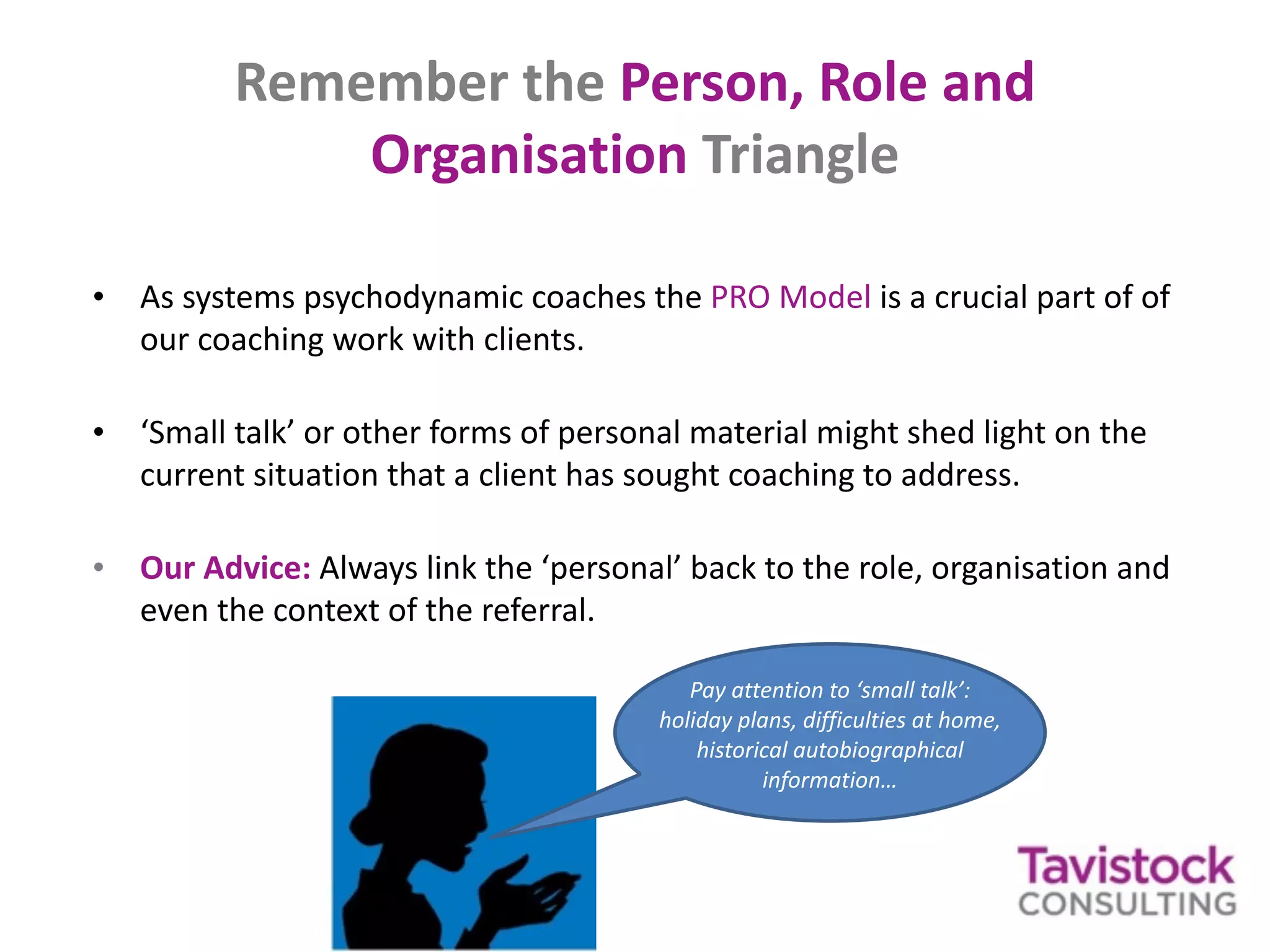 5 top tips to systems psychodynamic coaching | PDF