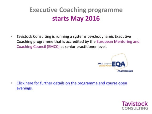 5 top tips to systems psychodynamic coaching | PPT