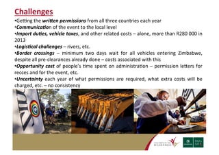 Tour de Tuli conservation and tourism Susan Snyman | PDF