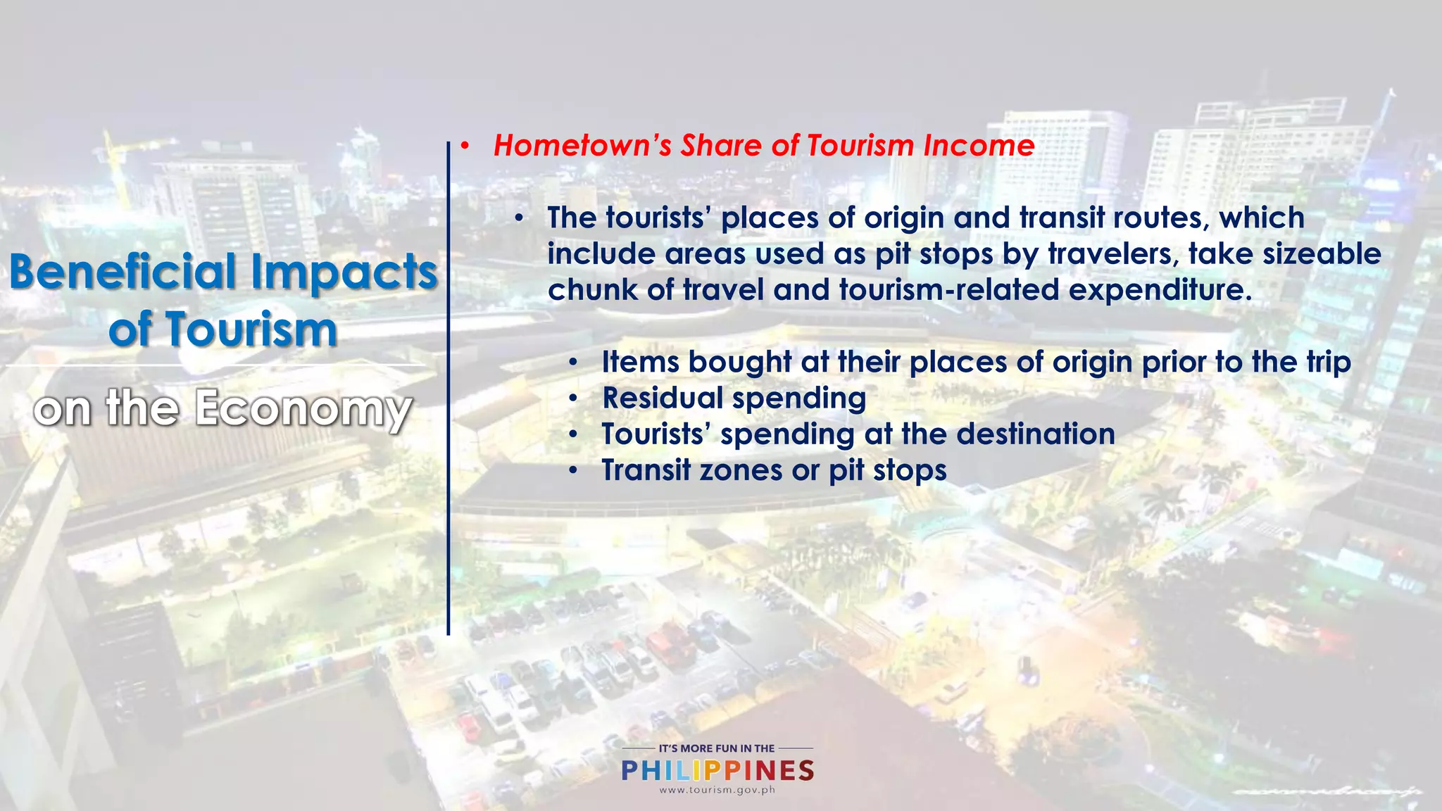 Tourism Impacts on the Economy | PDF