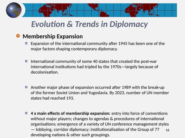 Traditional Diplomacy in Australian context | PPTX