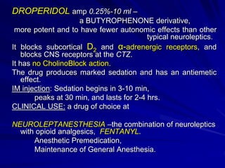 Neuroleptics and Tranquilazers | PPT