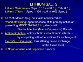 Neuroleptics and Tranquilazers | PPT