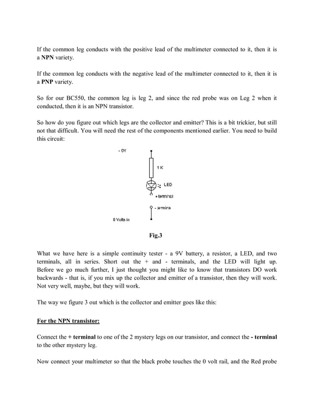 transistor | PDF | Computer Peripherals | Computing