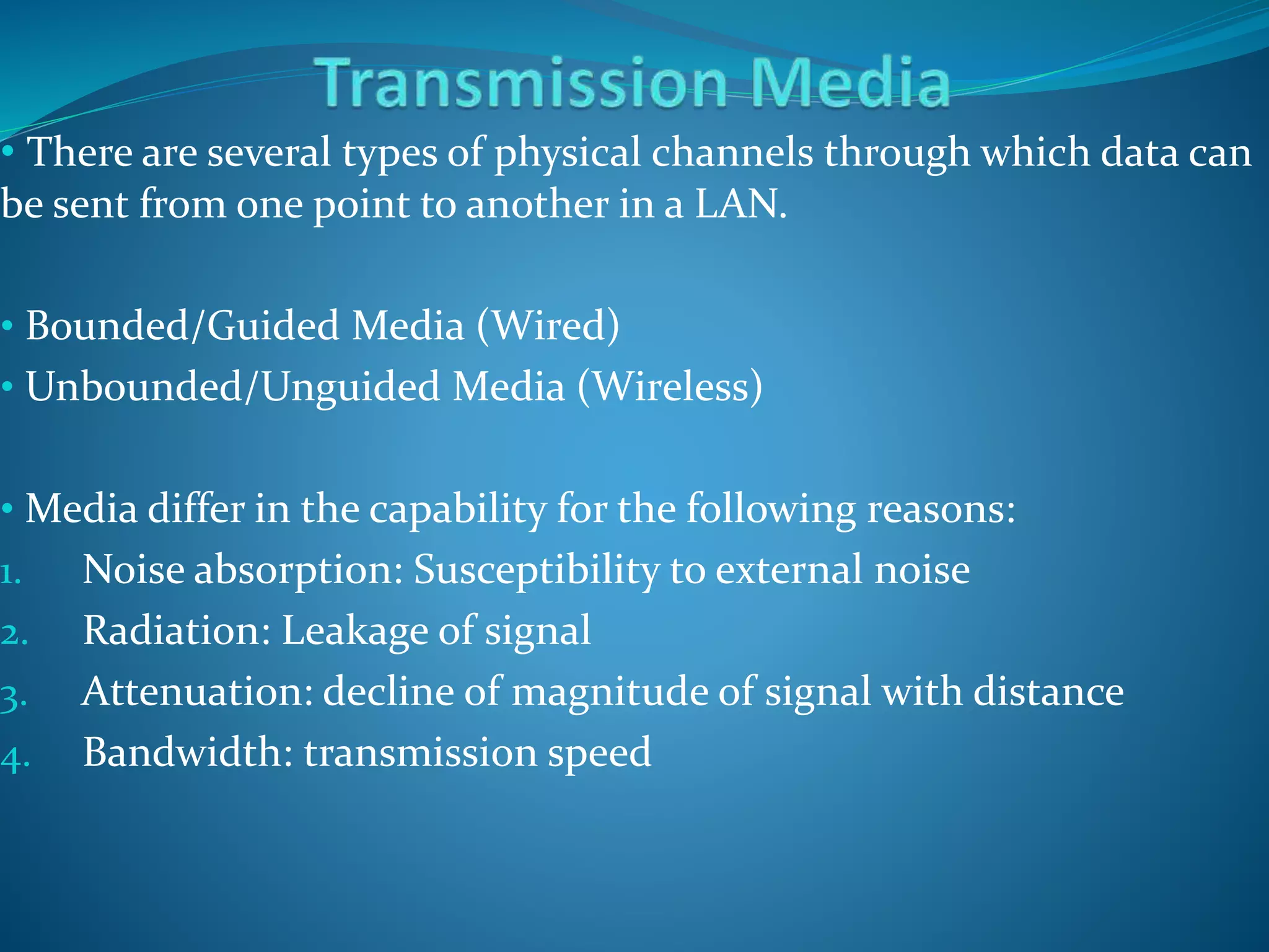5 transmission media | PPT