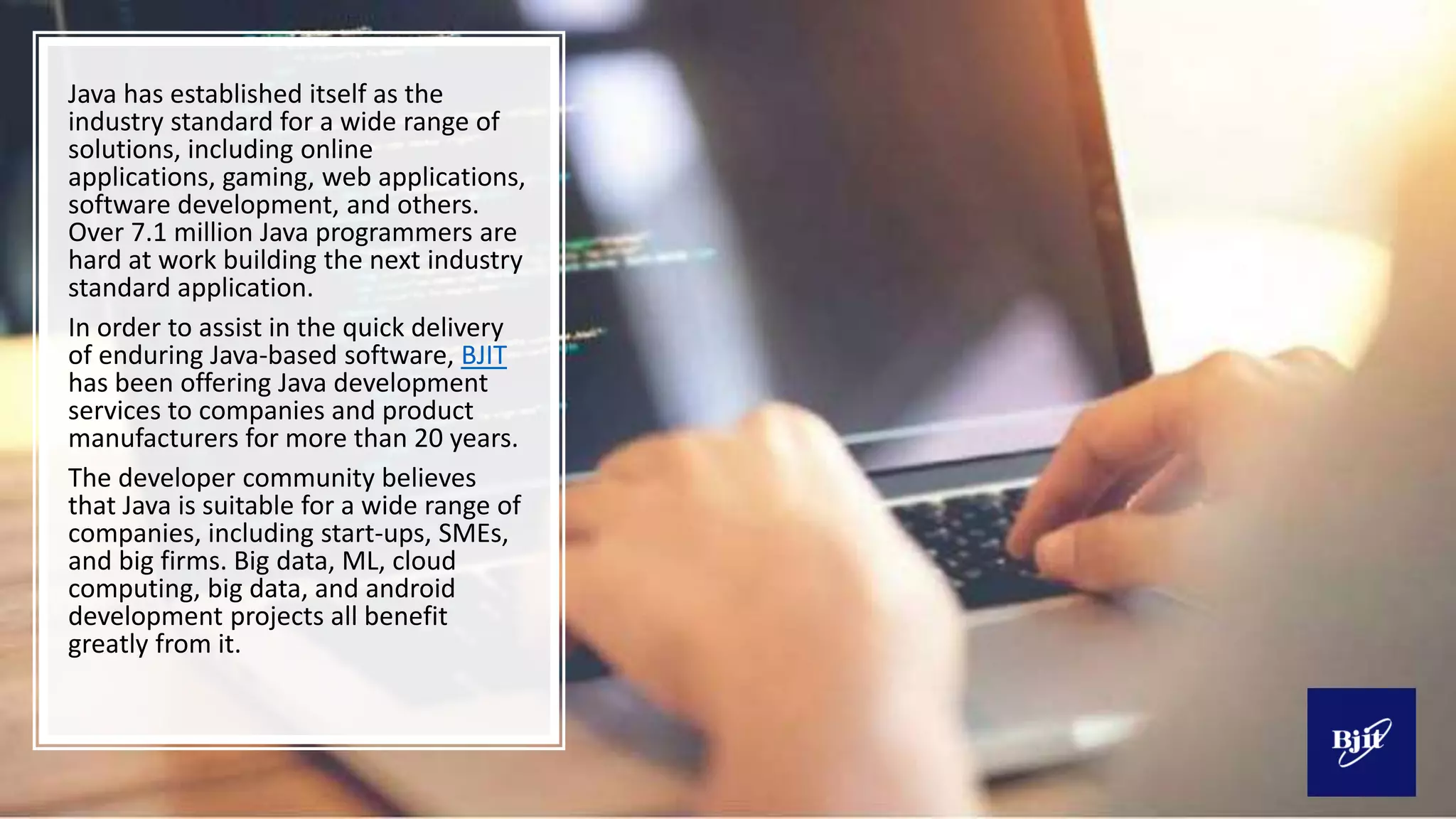 5 Treding Java Frameworks Offshore Developers Should About | PPT