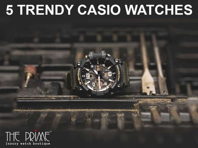 5 Trendy Casio Watches | PPTX | Manufacturing Industry | Industries
