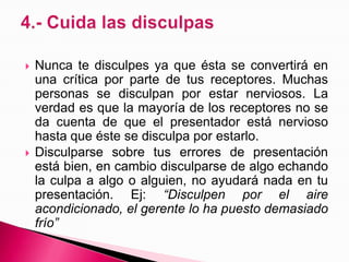 5 trucos o métodos para hacer bien un discurso | PPSX