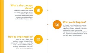 Secure Code Warrior - Trust no input | PPTX