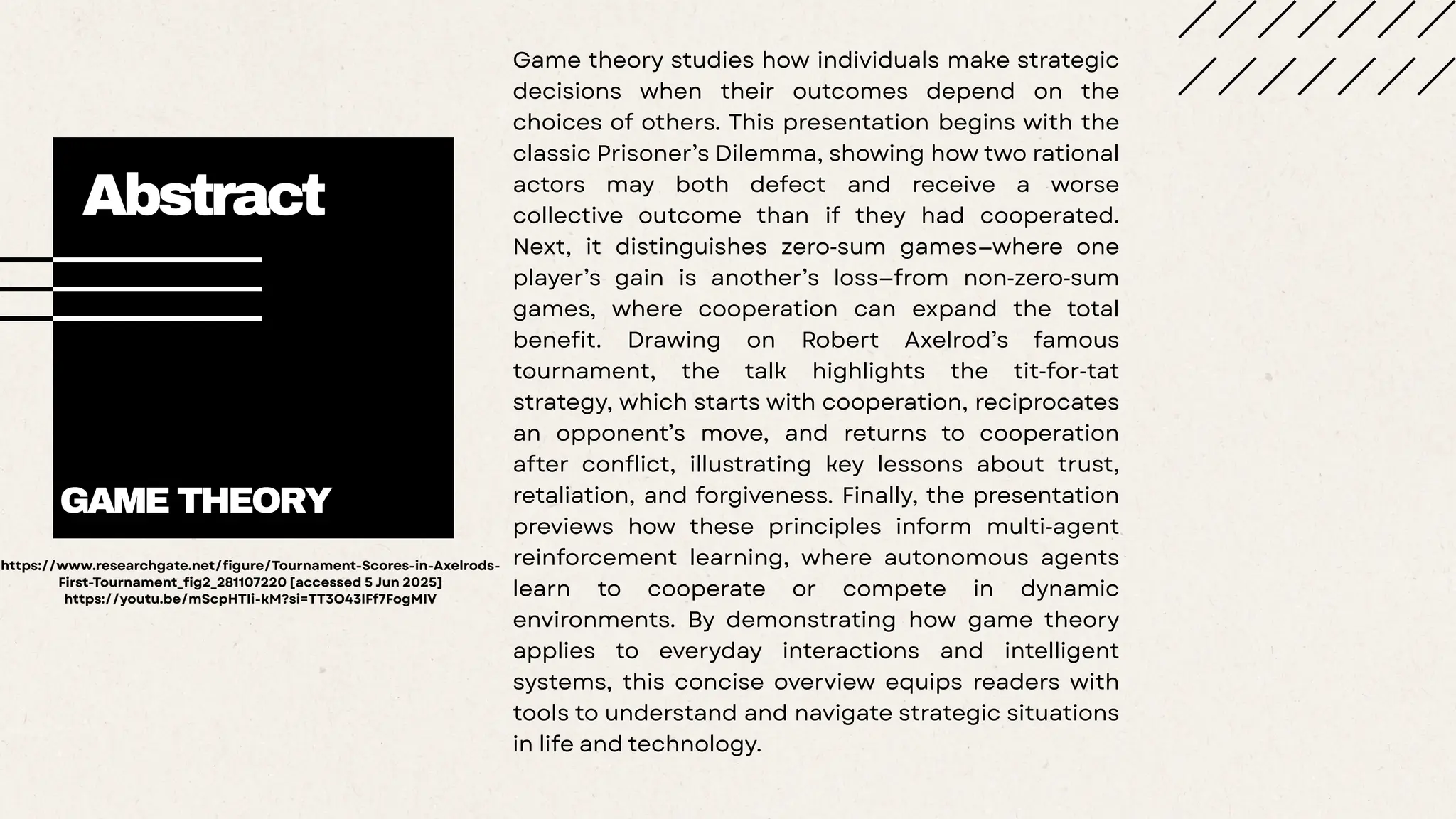 Game theory for engineering presentation | PDF