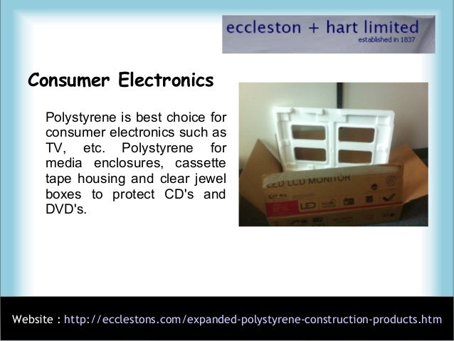 5 type of uses of polystyrene