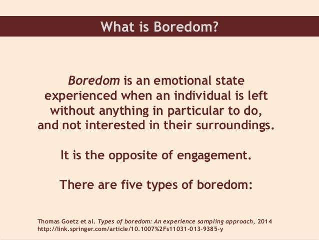 5 Types of Boredom And How to Use Them for Creativity
