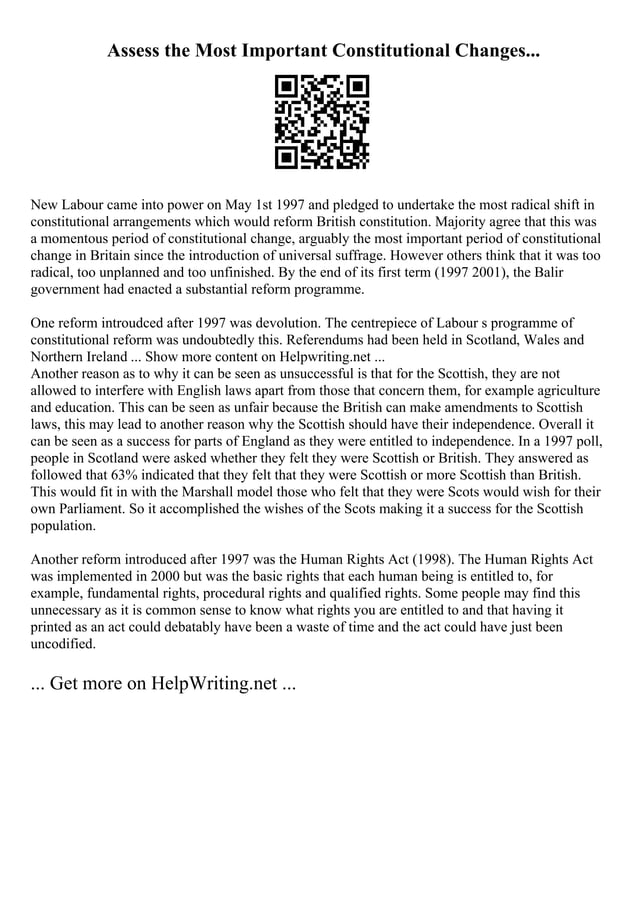 5 Types Of Essay And Their Examples | PDF