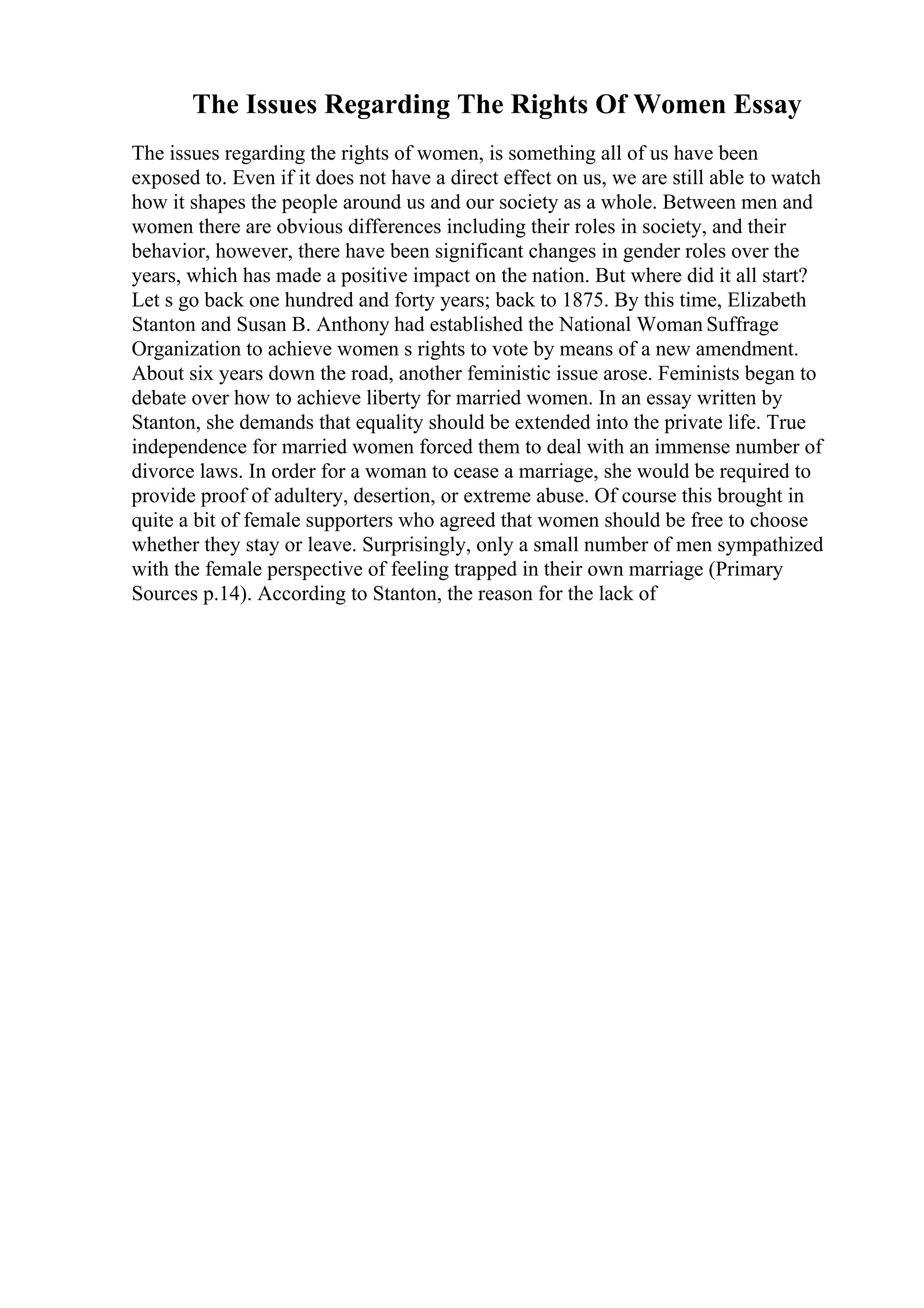 5 Types Of Essays | PDF