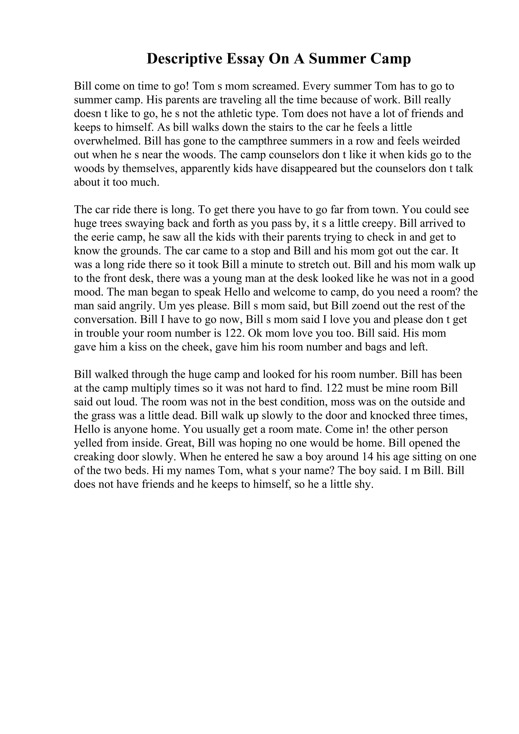5 Types Of Essays | PDF