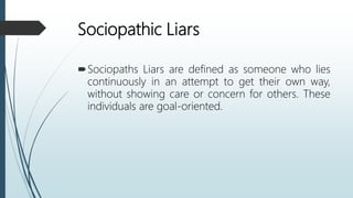 Pathological Liar Definition