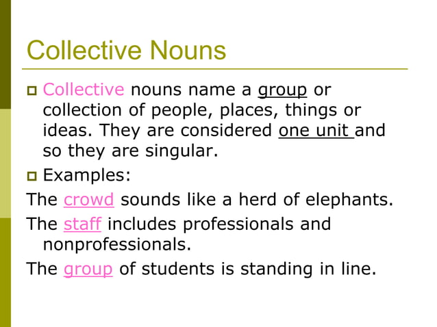 5 types of nouns powerpoint | PPT