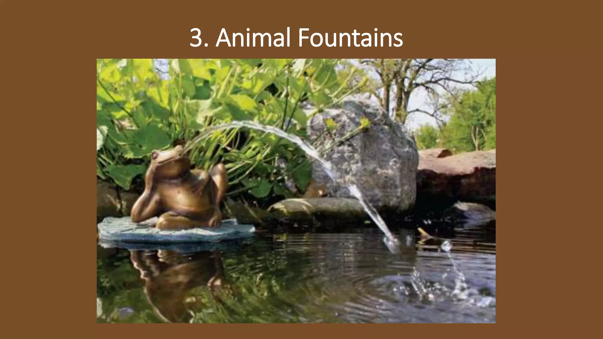 5 types of outdoor water fountains that enhance the beauty of your ...