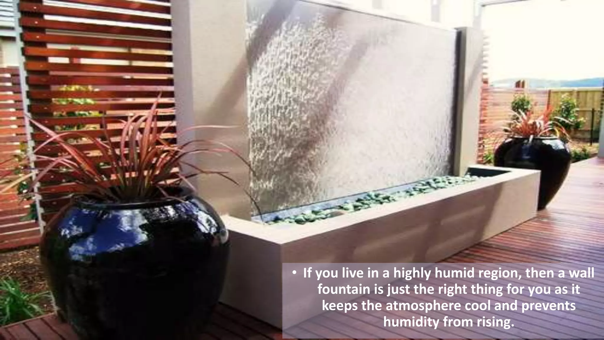 5 types of outdoor water fountains that enhance the beauty of your ...