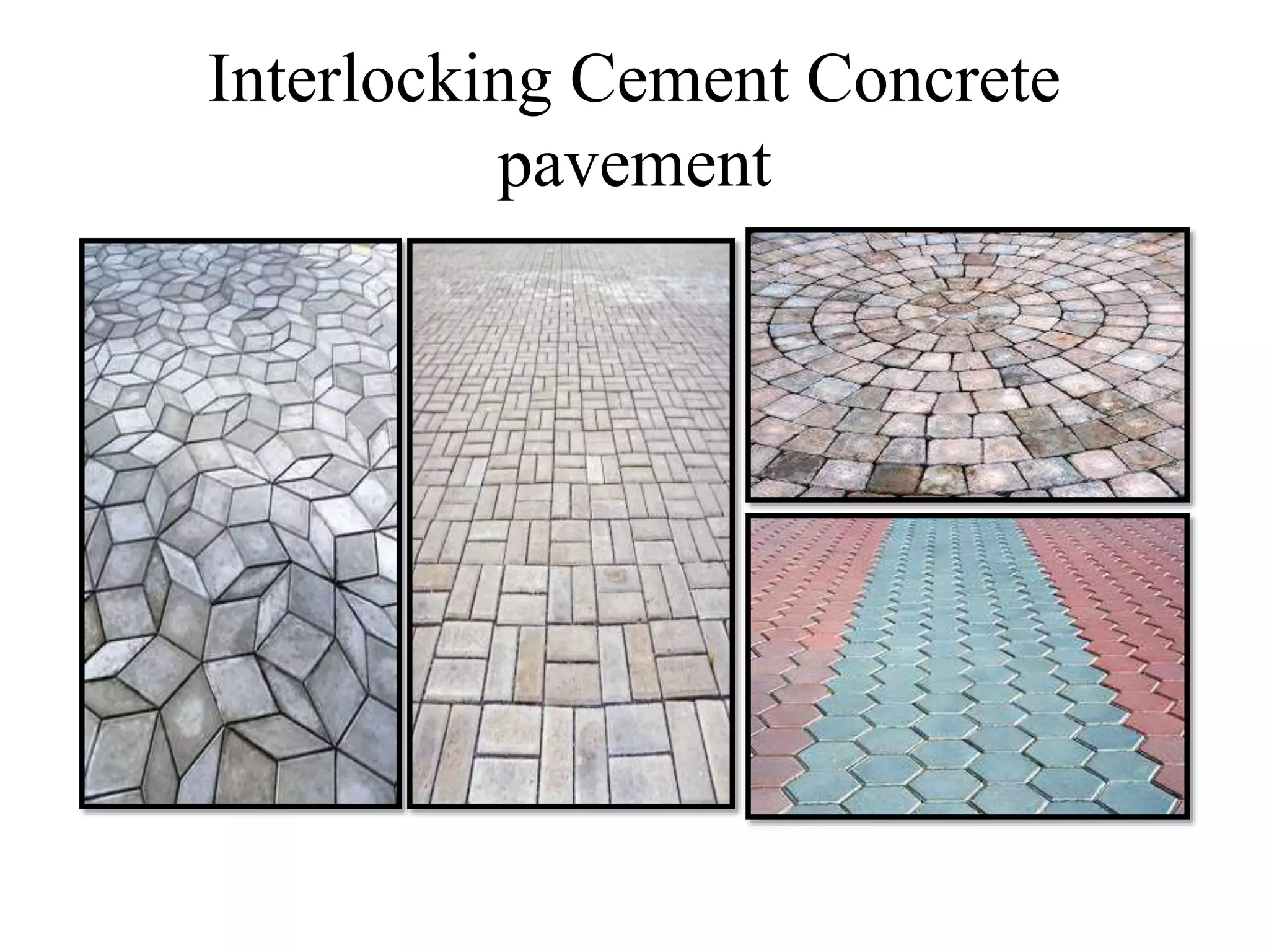 Types of pavement- Transportation Engg. I | PPT