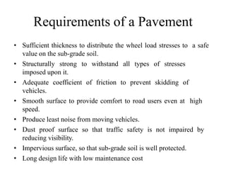 Types of pavement- Transportation Engg. I | PPT