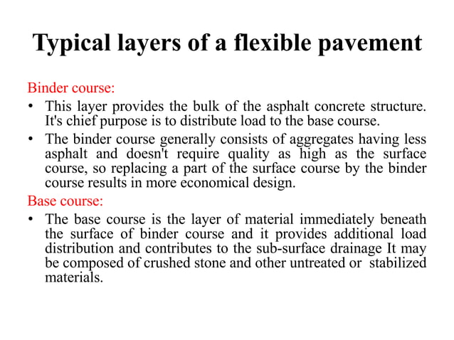 Types of pavement- Transportation Engg. I | PPT