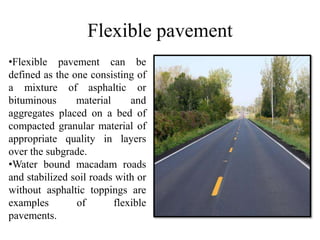 Types of pavement- Transportation Engg. I | PPT