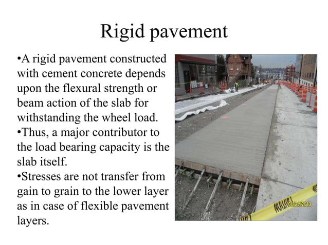 Types of pavement- Transportation Engg. I | PPT