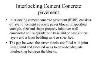 Types of pavement- Transportation Engg. I | PPT