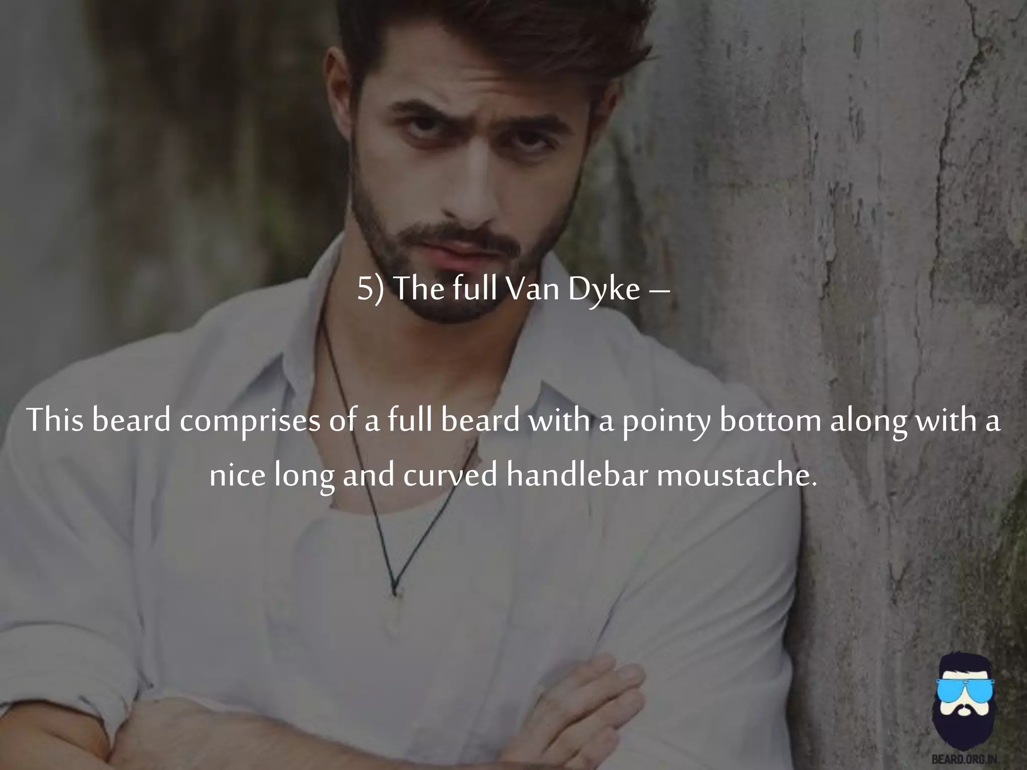 5 types of van dyke beard you must be knowing | PPT