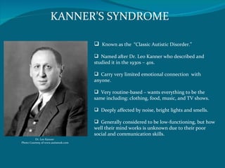 5 Types of Autism Spectrum Disorders | PPT