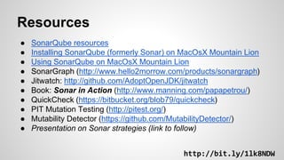 Sonar qube to impove code quality | PPT