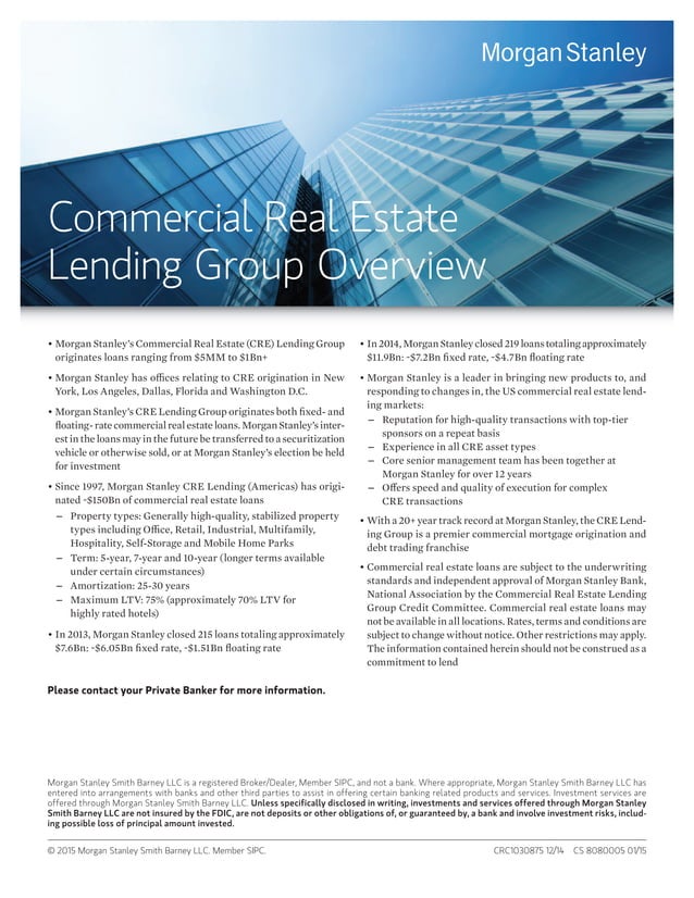 Commercial Real Estate Overview | PDF