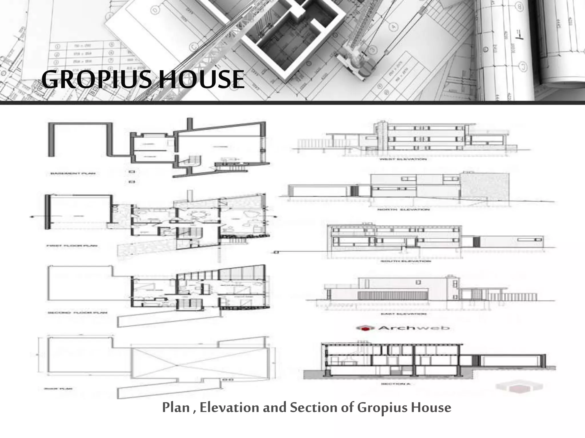 Architectural design III - Case study on Architect's House | PPTX