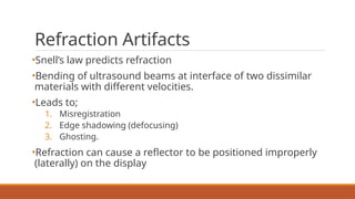 5 Ultrasound Artifacts in imaging 3.pptx