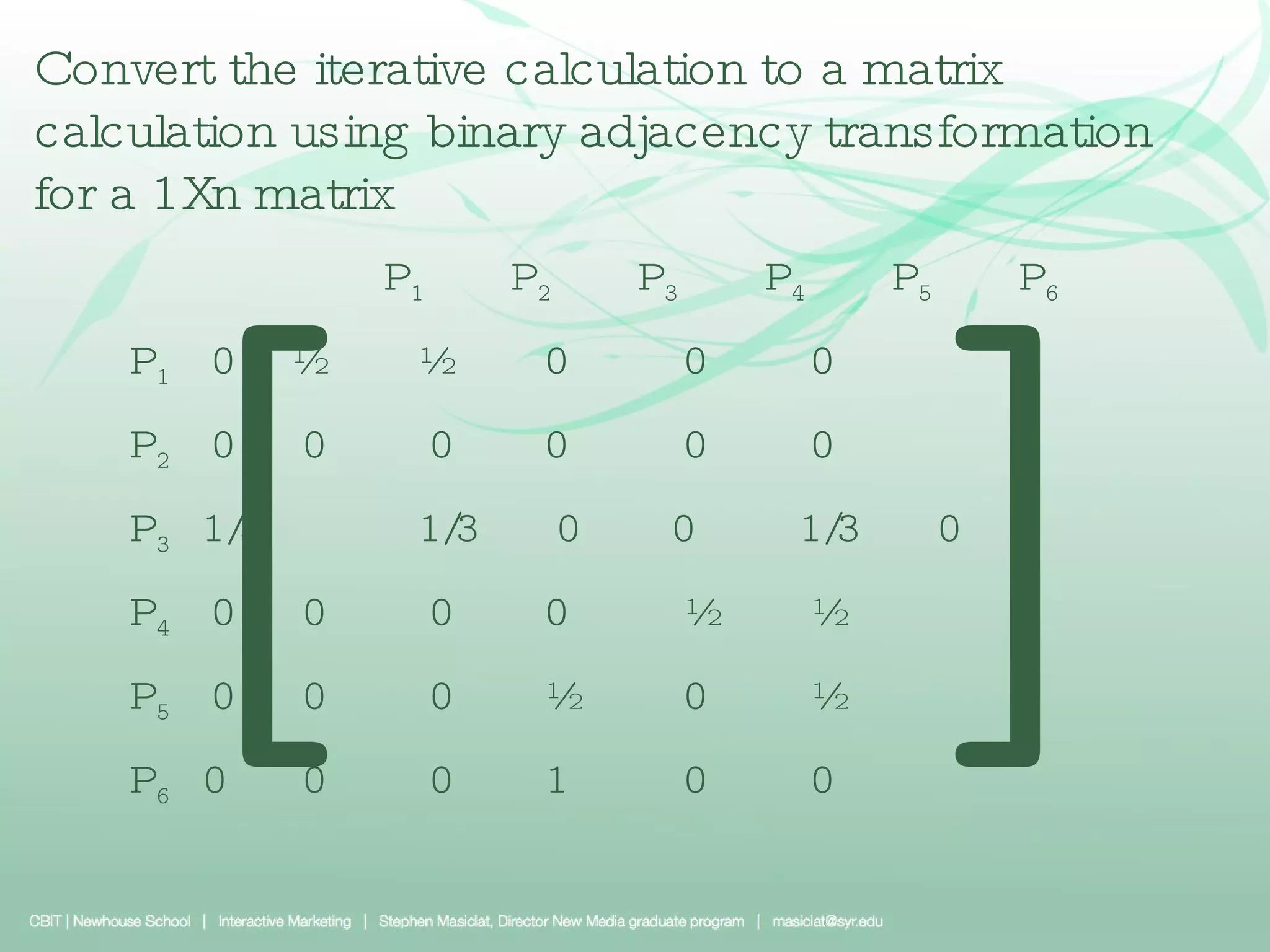 5 Understanding Page Rank | PPT