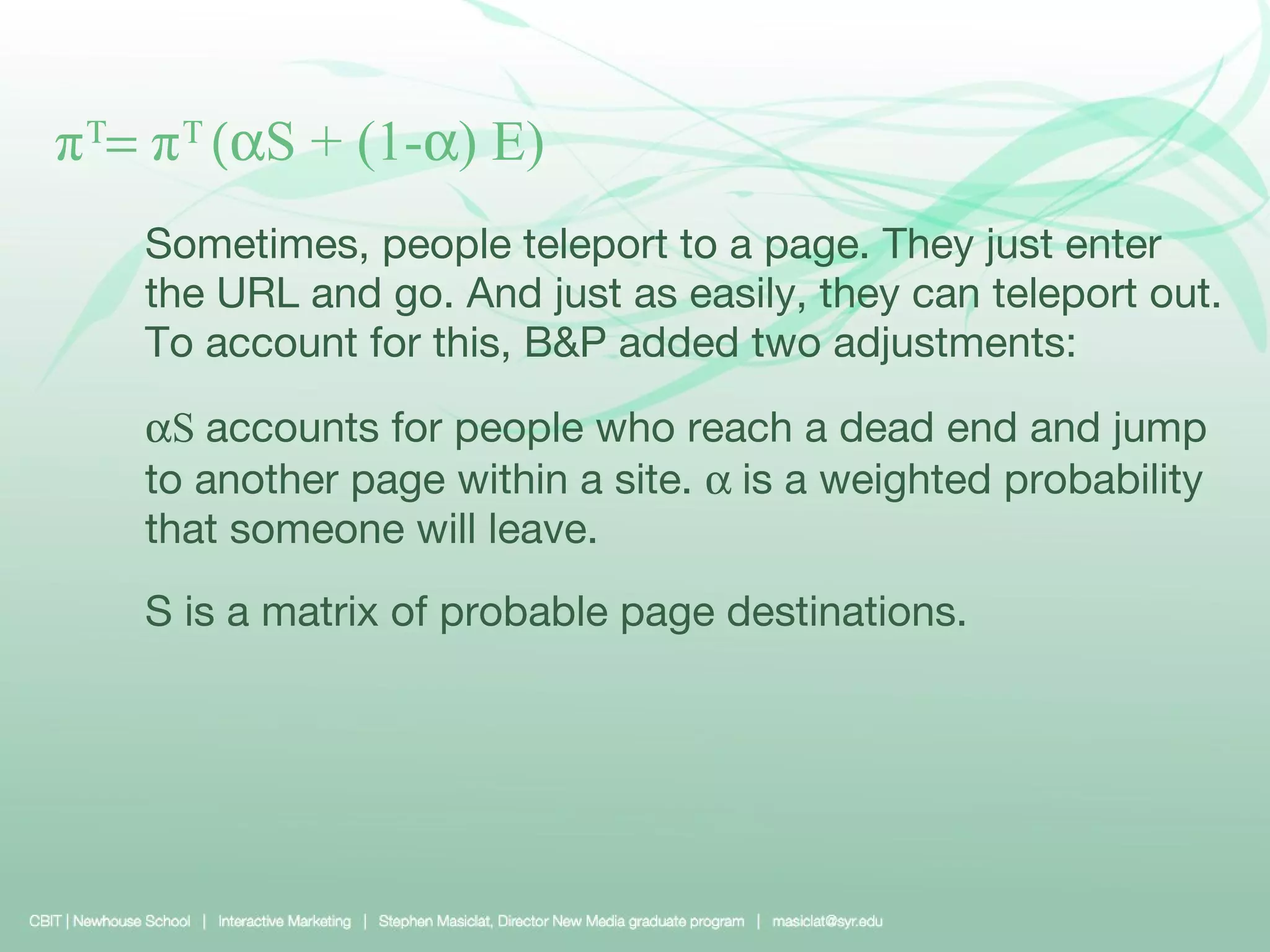 5 Understanding Page Rank | PPT